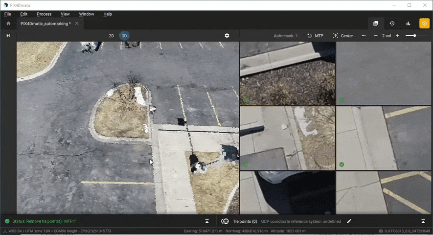 Tie Points (GCPs, MTPs, and CPs) - PIX4Dmatic
